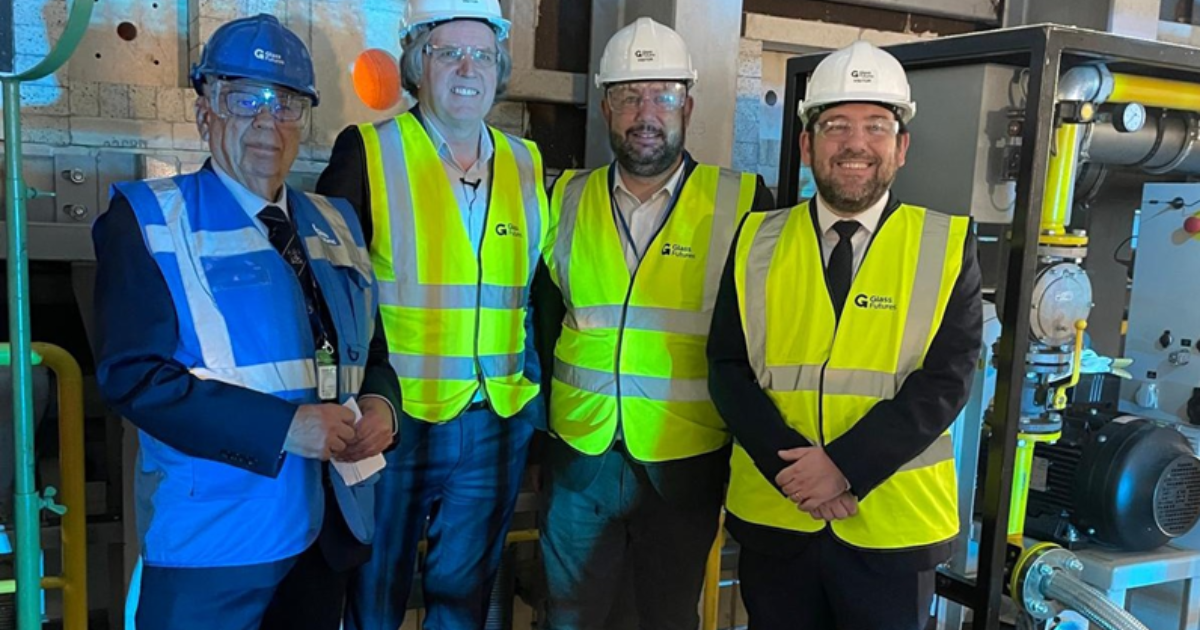 Glass Futures' milestone as revolutionary furnace is lit for the first ...