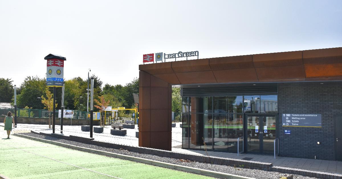 New facilities open at Lea Green Station following £10 million upgrade ...
