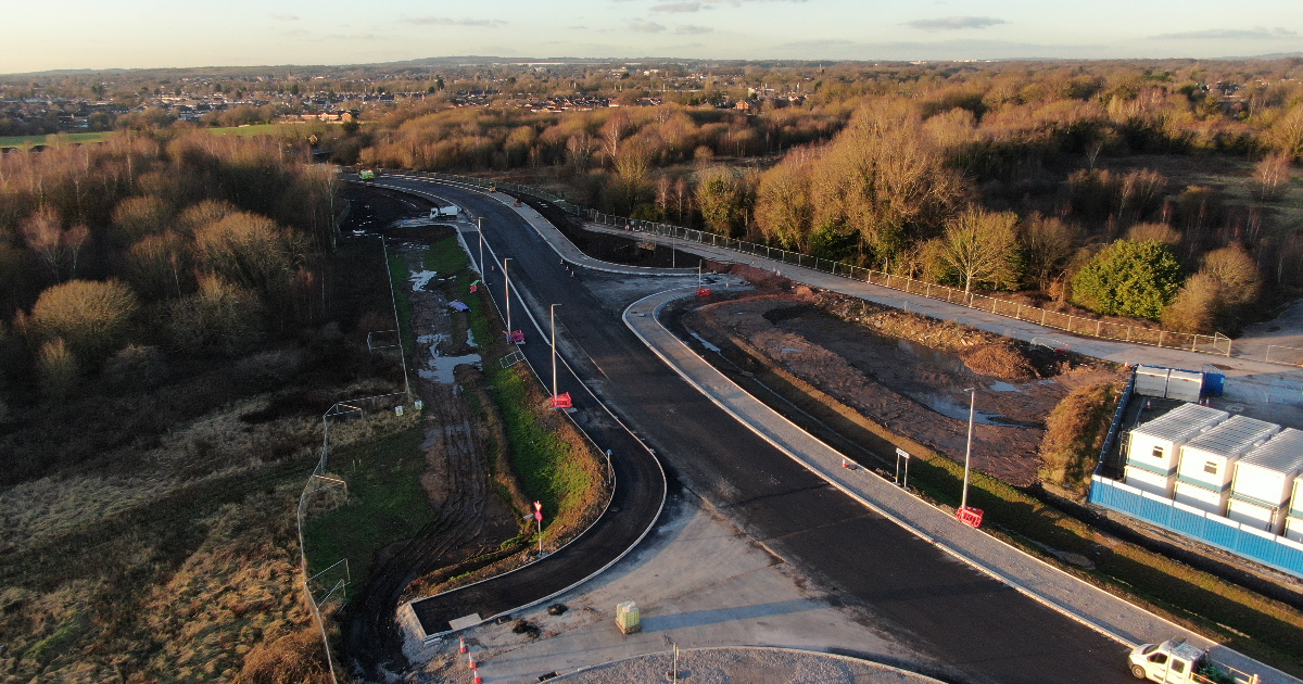 Parkside Link Road landscaping and biodiversity plans approved - St ...