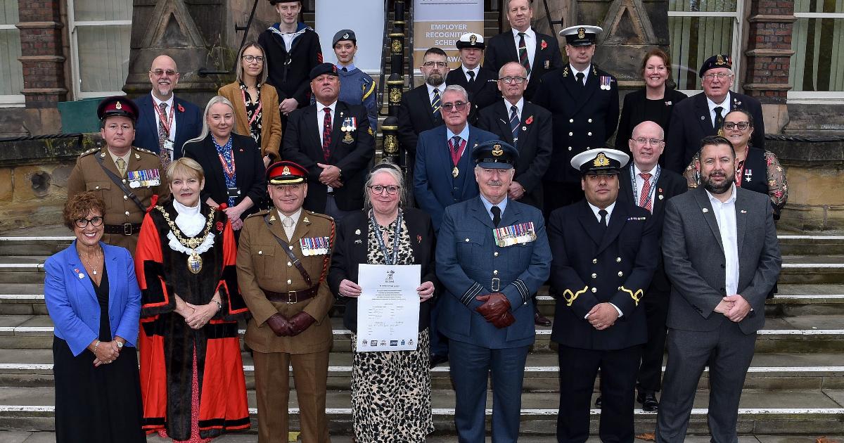 St Helens Borough Council signs Armed Forces Covenant - St Helens ...